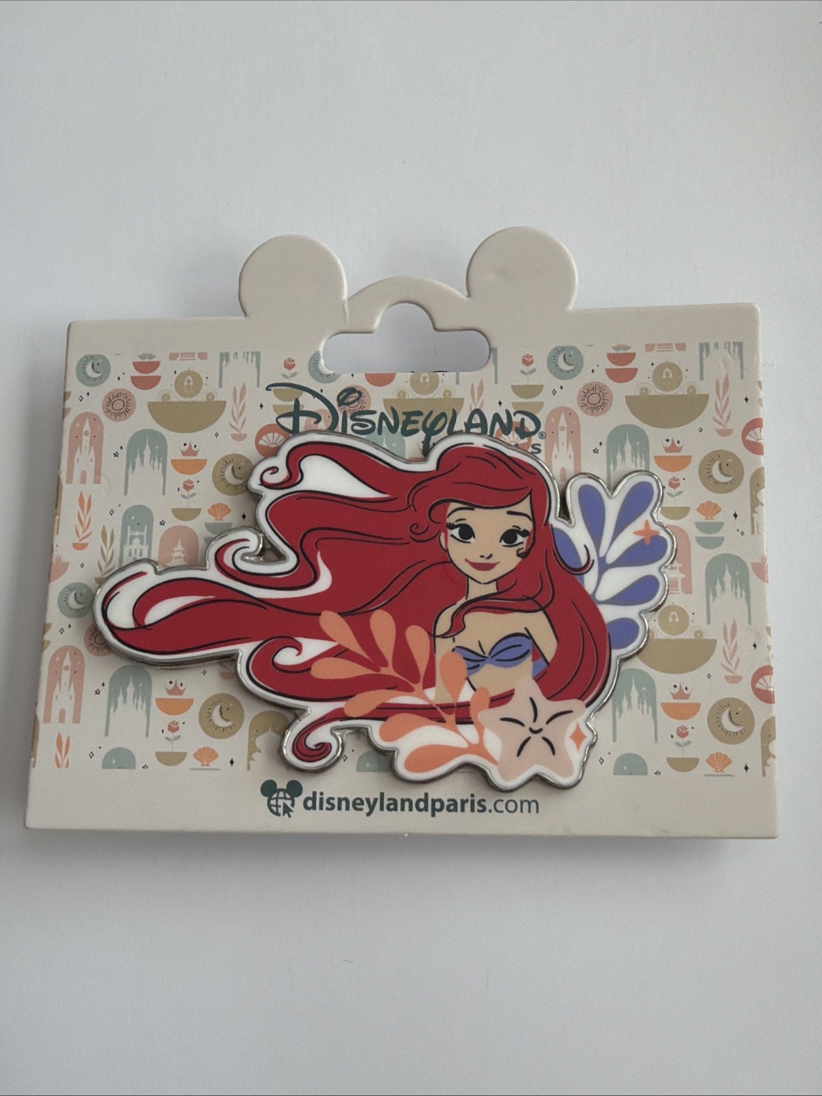 Disneyland Paris DLP Ariel The Little Mermaid Flowers Disney Pin B ...