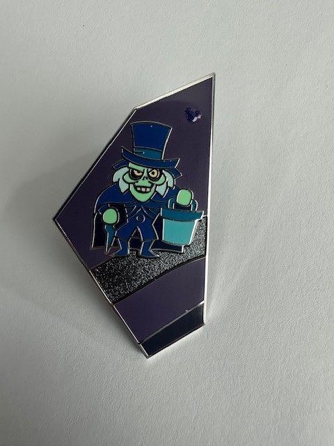 DLR Hatbox Ghost Haunted Mansion Attraction Map Puzzle 2025 Disney Pin ...